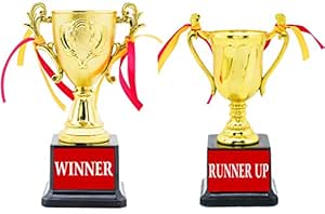 Buy Winner & Runner Up Trophy/Award/Gift - (Set of Two) - (PC 00248) by ...