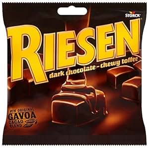 Riesen Dark Chocolate Chewy Toffee 135 g (Pack of 15): Amazon.co.uk ...