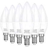 Huoqilin 4w E14 Dimmable Led Bulb, SES Small Edison Screw Candle Light Bulbs, 40W Incandescent ...