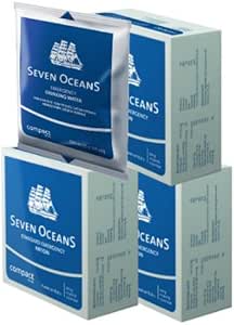 Seven Oceans Emergency Food Rations and Water For Survival 1500g ...