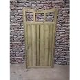 Wooden Curve TVG Garden Gate Pedestrian Gate Wooden Pressure Treated ...