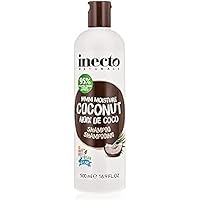 Inecto Naturals Shampoo Coconut, 1er Pack (1 x 500 ml), 5012008592505 ...