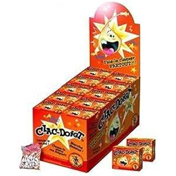 Lot 10 Boîte 50 petard Claque doigt Pétard sans mèche ni flamme ...