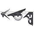 Starrett 435ME-300 Cast Iron Square, Centre And Reversible Protractor ...