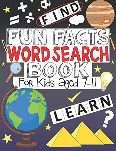Fun Facts Word Search Book: For Kids Aged 7-11 : Foundation, The Future ...