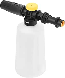 Jajadeal Canon à Mousse pour kärcher K2 K3 K4 K5 K6 K7, 700ML Pistolet à Mousse, Buse réglable ...