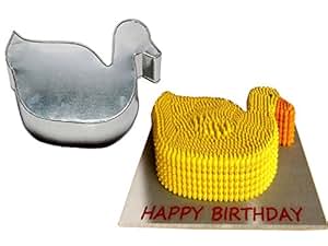 Duck Shaped Cake Pan Birthday Novelty Baking Themed Cake Tin: Amazon.co ...