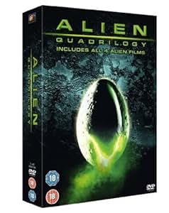 The Complete Aliens Quadrilogy Collection 5 Discs DVD Box Set: 1: Alien ...