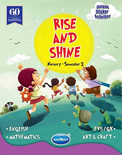 Buy Navneet Rise and Shine Semester Books : NURSERY Semester 2 |English ...