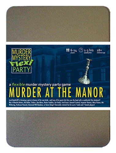 Juego de mesa Murder at the Manor, de 6 a 14 jugadores, de misterio y ...