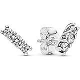 Pandora Orecchini a perno Donna argento - 290739PCZ: Pandora: Amazon.it ...
