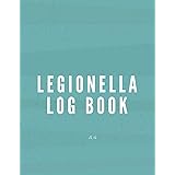 Legionella Water Management and Testing Log Book: Water Temperature ...