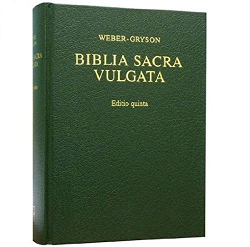 Biblia Sacra Vulgata: Holy Bible in Latin: Amazon.co.uk: Roger Gryson ...