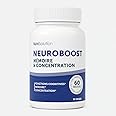 Neuro Boost par Nutrisolution - Boost Cognitif & Énergie, Vitamines B, Ginkgo Biloba, Bacopa ...