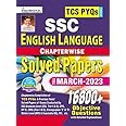 Buy Ssc Tcs Pyqs English Language Chapterwise Solved Papers 16500+ Till-2022 (Detailed ...