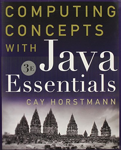 Computing Concepts with Java 3rd Edition with BlueJ Lab Manual Set ...
