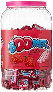 Boomer Wrigley, Strawberry (161 Pieces): Amazon.in: Grocery & Gourmet Foods