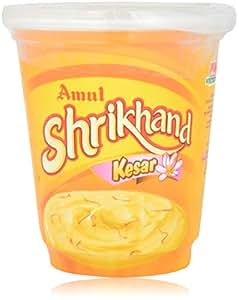 Amul Shrikhand Kesar, 500g Box: Amazon.in: Grocery & Gourmet Foods