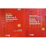 High School English Grammar and Composition Book (Multicolour Edition) with Key to Wren & Martin ...