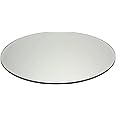 35cm Round Mirror Plate for Table Centrepieces : Amazon.co.uk: Home ...