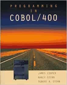 Structured COBOL Programming for the AS/400: Amazon.co.uk: Cooper, James, Stern, Nancy, Stern ...