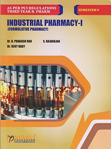 Buy INDUSTRIAL PHARMACY-I (FORMULATIVE PHARMACY) Book Online at Amazon ...