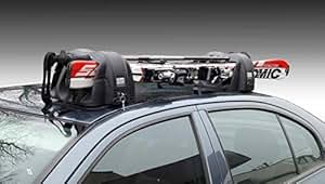 ROOF Magnetic Ski Rack FAPA Italy Ski Rack for 2 Pairs of Skis with ...