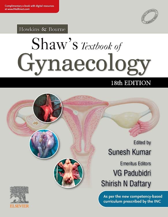 Buy Shaw's Textbook of Gynaecology, 18e Book Online at Low Prices in India | Shaw's Textbook of ...