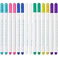 TIMESETL 14 Stück Wasserlöslicher Stift für Stoff, 7 Farben ...