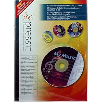 PressIt DVD/CD Labelling Kit 'Superlite': Amazon.co.uk: Office Products