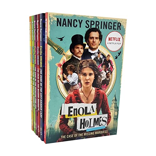 Amazon.in: Buy Enola Holmes 6 Book Slipcase Pack, Springer Nacny Book ...