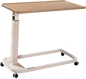 NRS Healthcare M20273 Height Adjustable Overbed Table - Heavy Duty ...