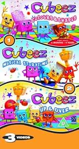 Cubeez: Colours And Shapes/Musical Storytime/Up And Over [VHS]: Cubeez ...