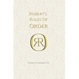 Robert's Rules of Order Newly Revised, 12th edition: Amazon.co.uk ...