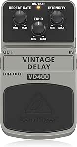Behringer VD400 Vintage Delay Effects Pedal: Amazon.co.uk: Musical ...