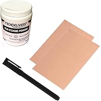 TECHDELIVERS® PCB Design Kit includes Etching Powder Ferric Chloride ...
