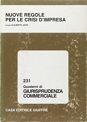 Lumusi Achaab : Nuove regole per le crisi d'impresa PDF Download