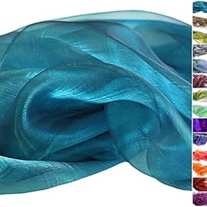 TOLKO Organza Stoff als Dekostoff Meterware Zweifarbig - Hauch Zart ...