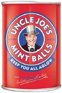 Uncle Joes Mint Balls 120g tin : Amazon.co.uk: Grocery
