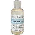 Simply Essential Peppermint Fresh Massage & Foot Oil with Peppermint ...