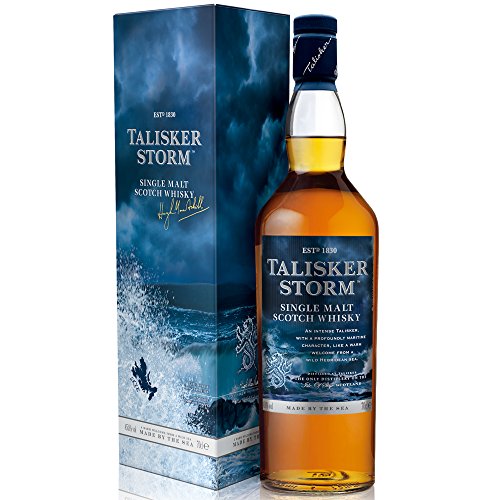Talisker 10 Year Old Single Malt Scotch Whisky 70 cl with Gift Box ...