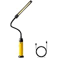 Napatyre Rechargeable LED Inspection Lamp with Flexible Gooseneck, Up ...