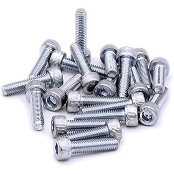 M5 (5mm x 20mm) Hex Socket Cap Screw (Bolt) - Steel (Pack of 20 ...