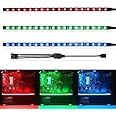 WOWLED Gaming PC RGB LED Strip Lights Magnetic for Mid Full Tower Case ...