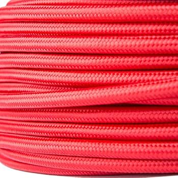 Cavo elettrico tondo rivestito in tessuto colorato per lampadari ...