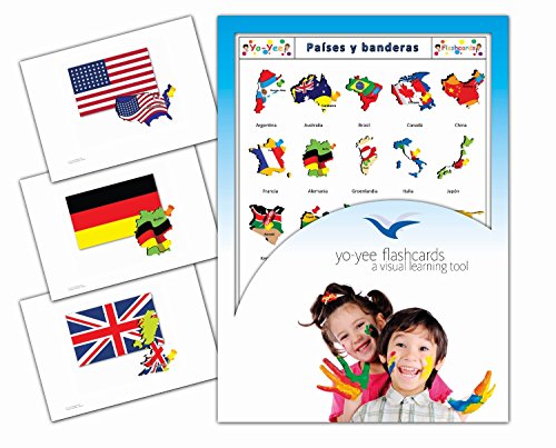 Tarjetas De Vocabulario Paises Y Banderas Countries And Flags ...