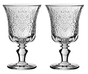 La Rochere Amboise Large Wine Goblet Glass, 260ml, Set of 2: Amazon.co ...