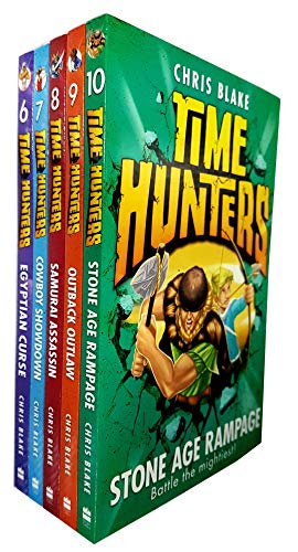 Time hunters collection 6-10 books set by chris blake: Amazon.co.uk ...