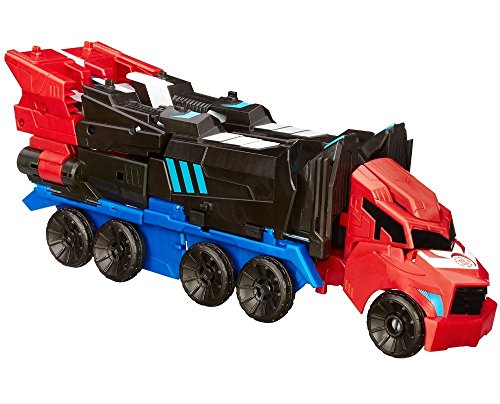 Opiniones de Transformers - Playset, Mega Paso Optimus Prime (Hasbro ...