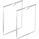 Elegant Creations Acrylic Checklist Holder, Acrylic Wall Sign Holder 9. ...